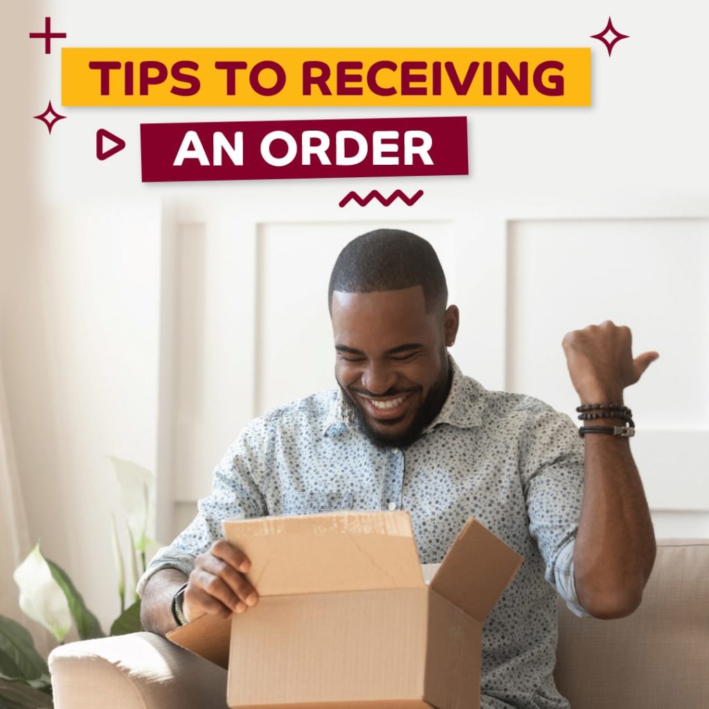 Tips to receiving an order - Cash Converters