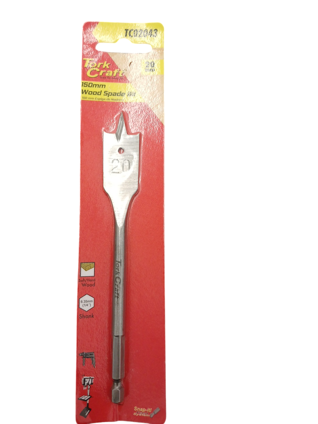 Tork Craft Spade Bit 20Mm 150Mm - Cash Converters