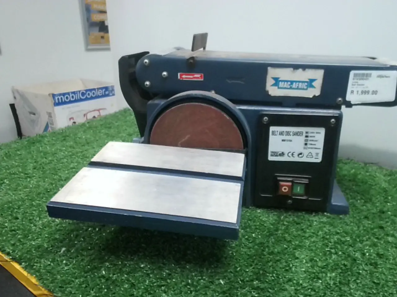 Mac Afric Belt Disc Sander Mm1510a Cash Converters