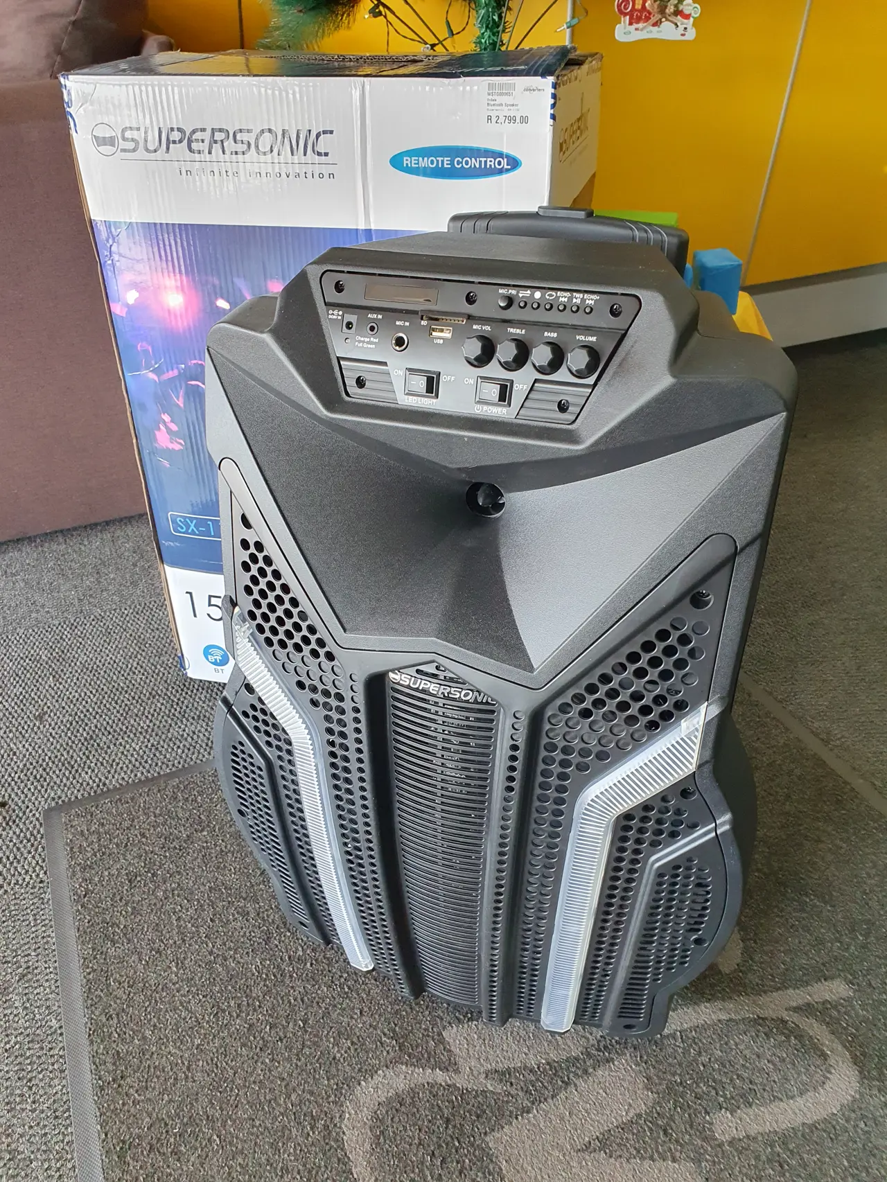 Supersonic 15" Professional Active Speaker - Cash Converters