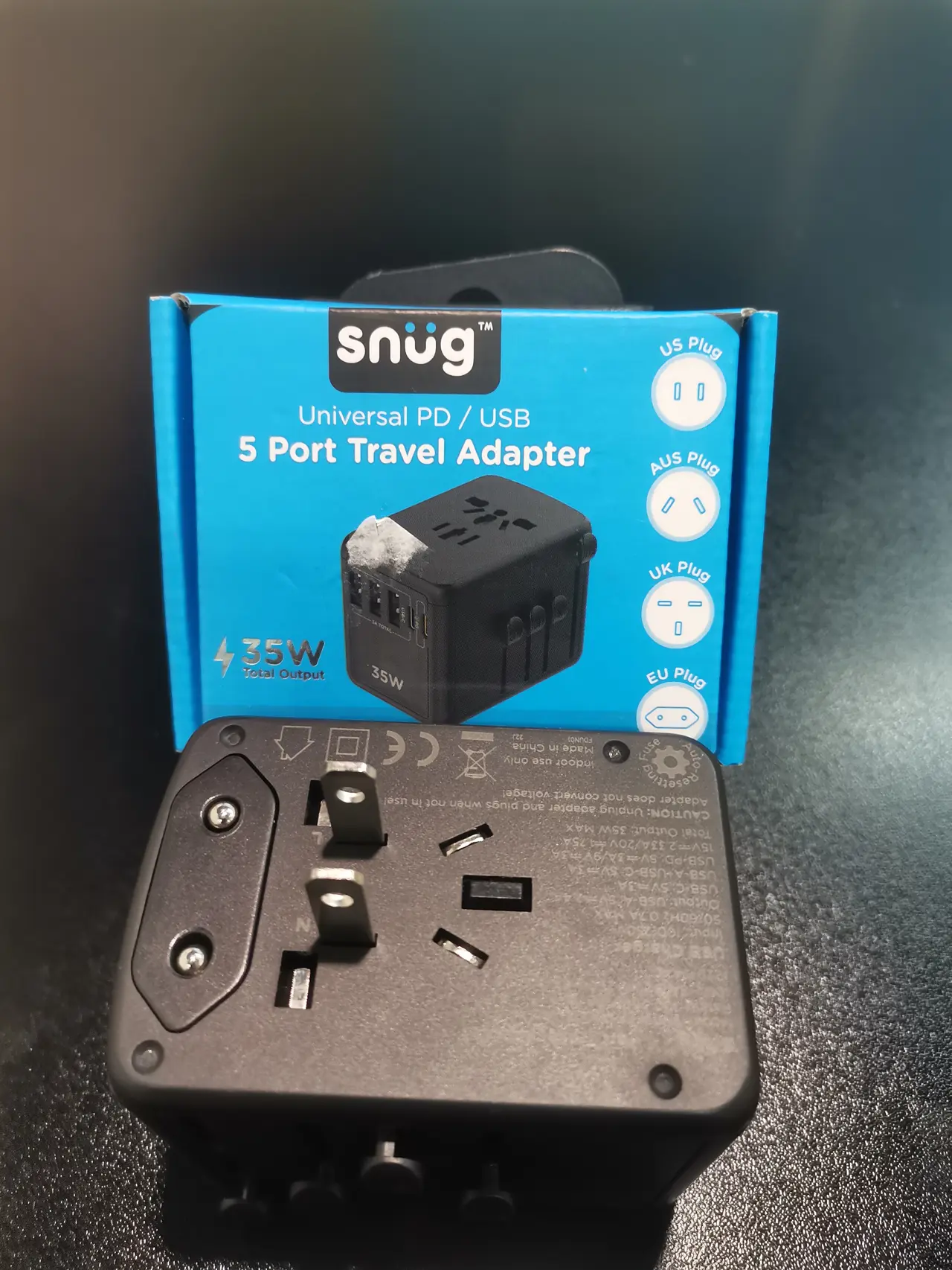5 Port Travel Adapter - Cash Converters