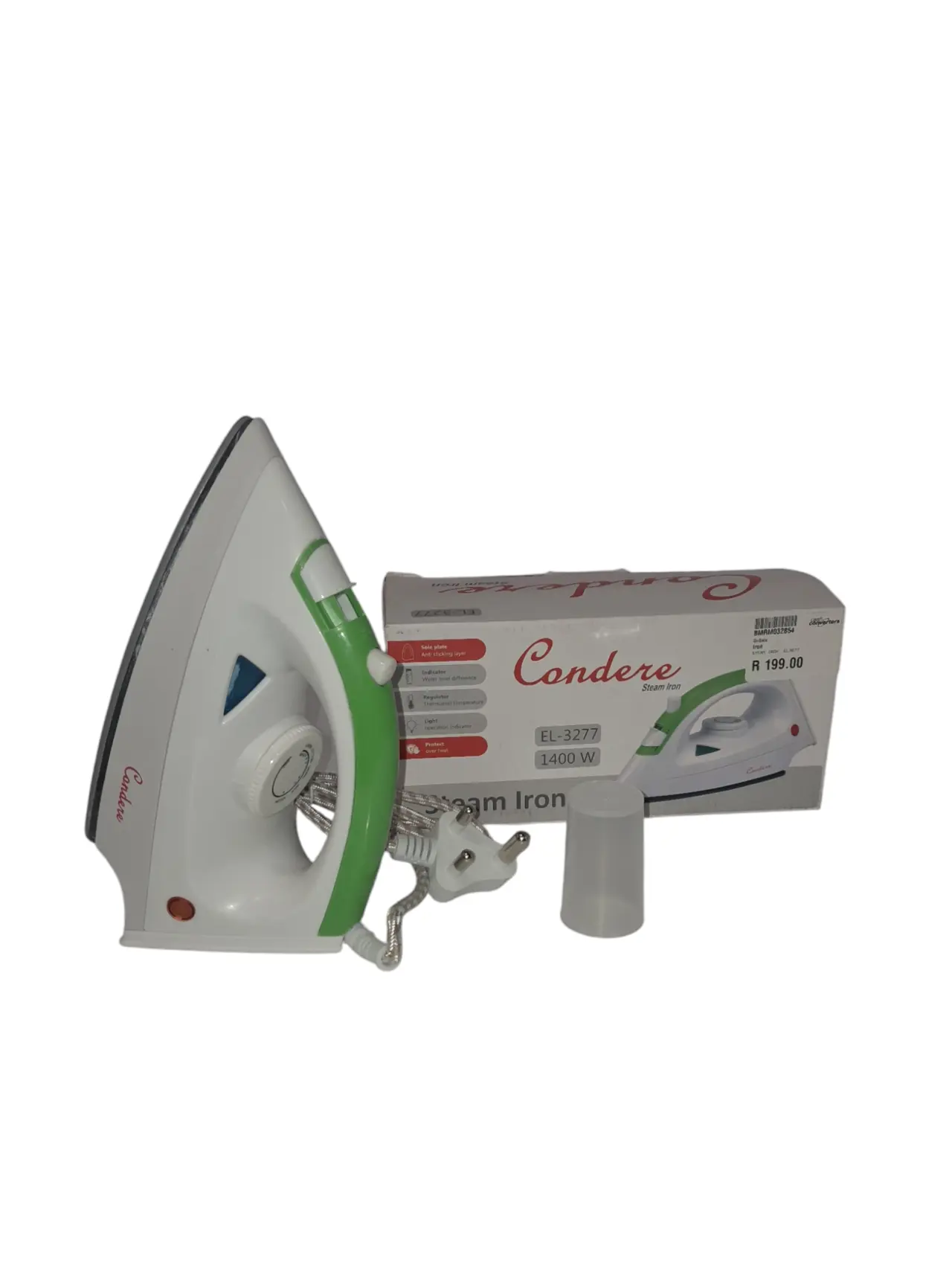 Condere 1400W Steam Iron New - Cash Converters