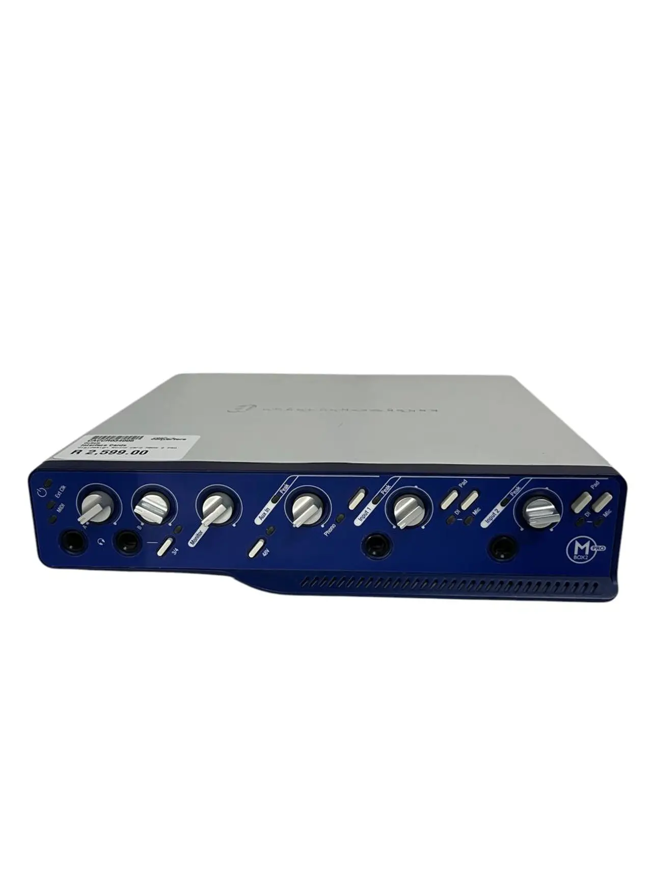 Digidesign Mbox 2 Pro Digital Midi Audio Recording Interface - Cash ...