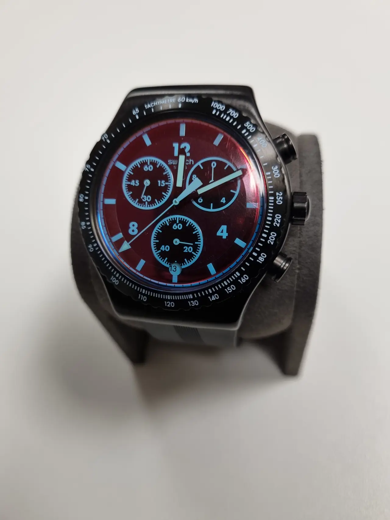 Swatch Sr936sw Swiss Chronograph Analog Men’S Watch - Cash Converters