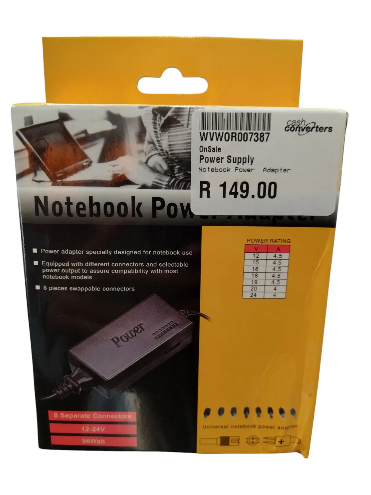 Notebook Universal Power Adaptor - Cash Converters