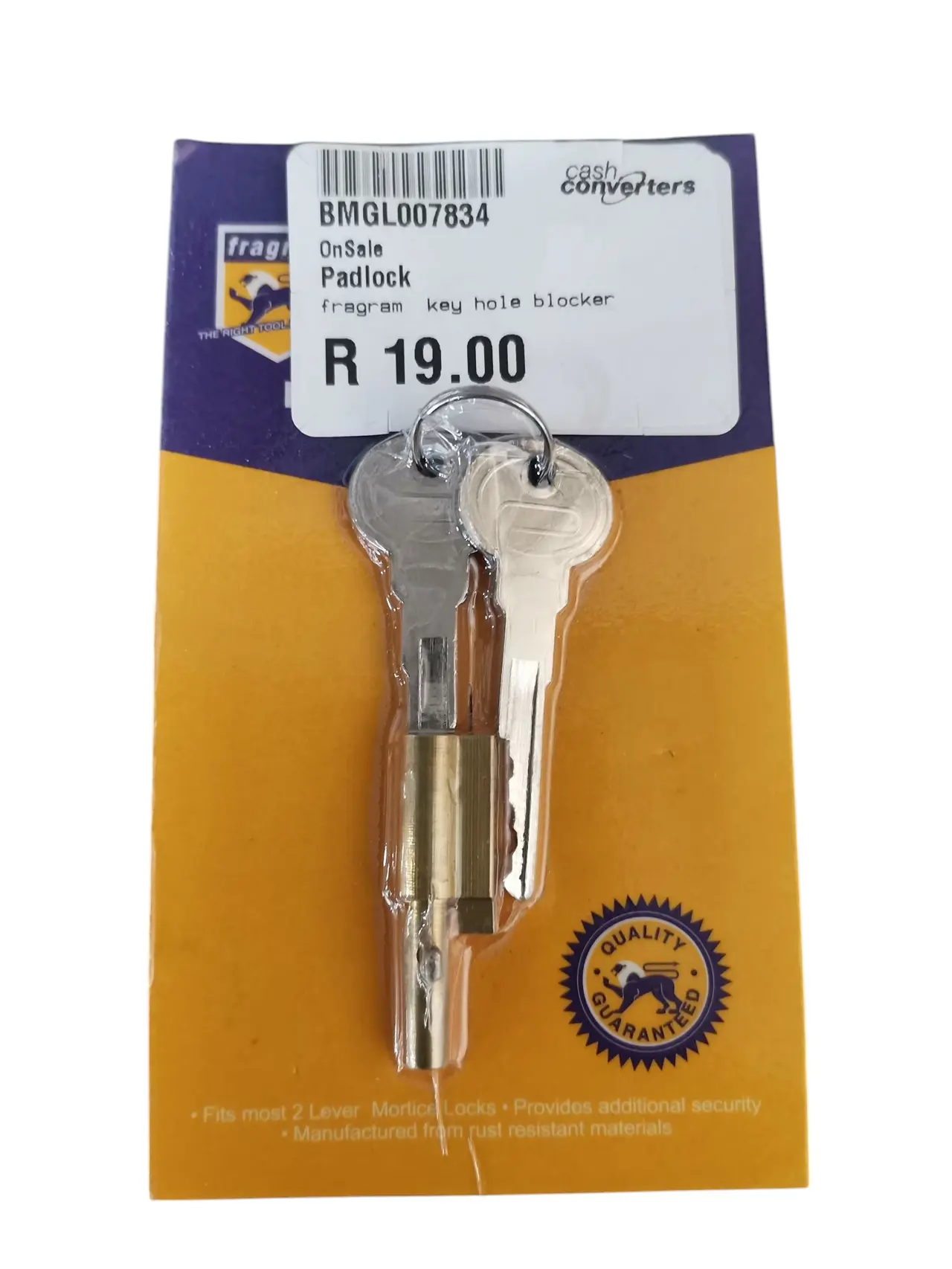 Fragram Key Hole Blocker - Cash Converters