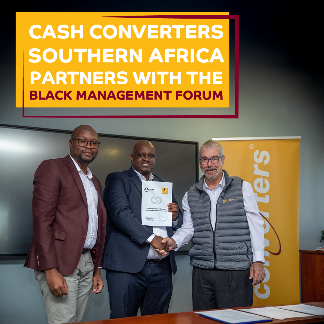BMF partners with Cash Converters - Cash Converters