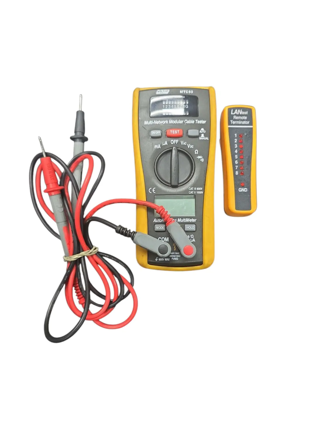 Major Tech Mt50 2-In-1 Lan Tester And Multimeter - Cash Converters