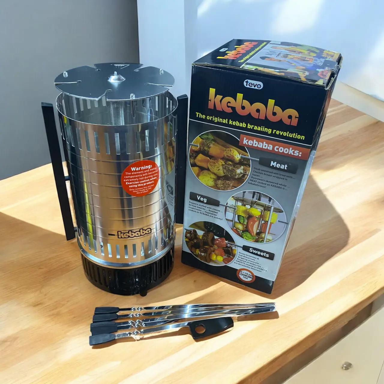 Tevo Kebaba – The Ultimate Kebab Cooker - Cash Converters