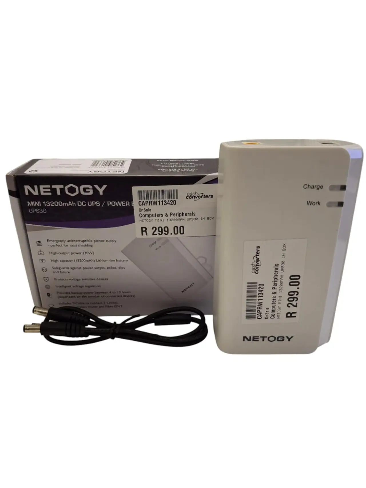 Netogy Mini 13200Mah In-Line Ups30 - Cash Converters