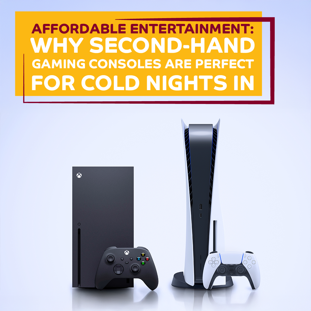 Why second-hand gaming consoles are perfect for cold nights in - Cash ...