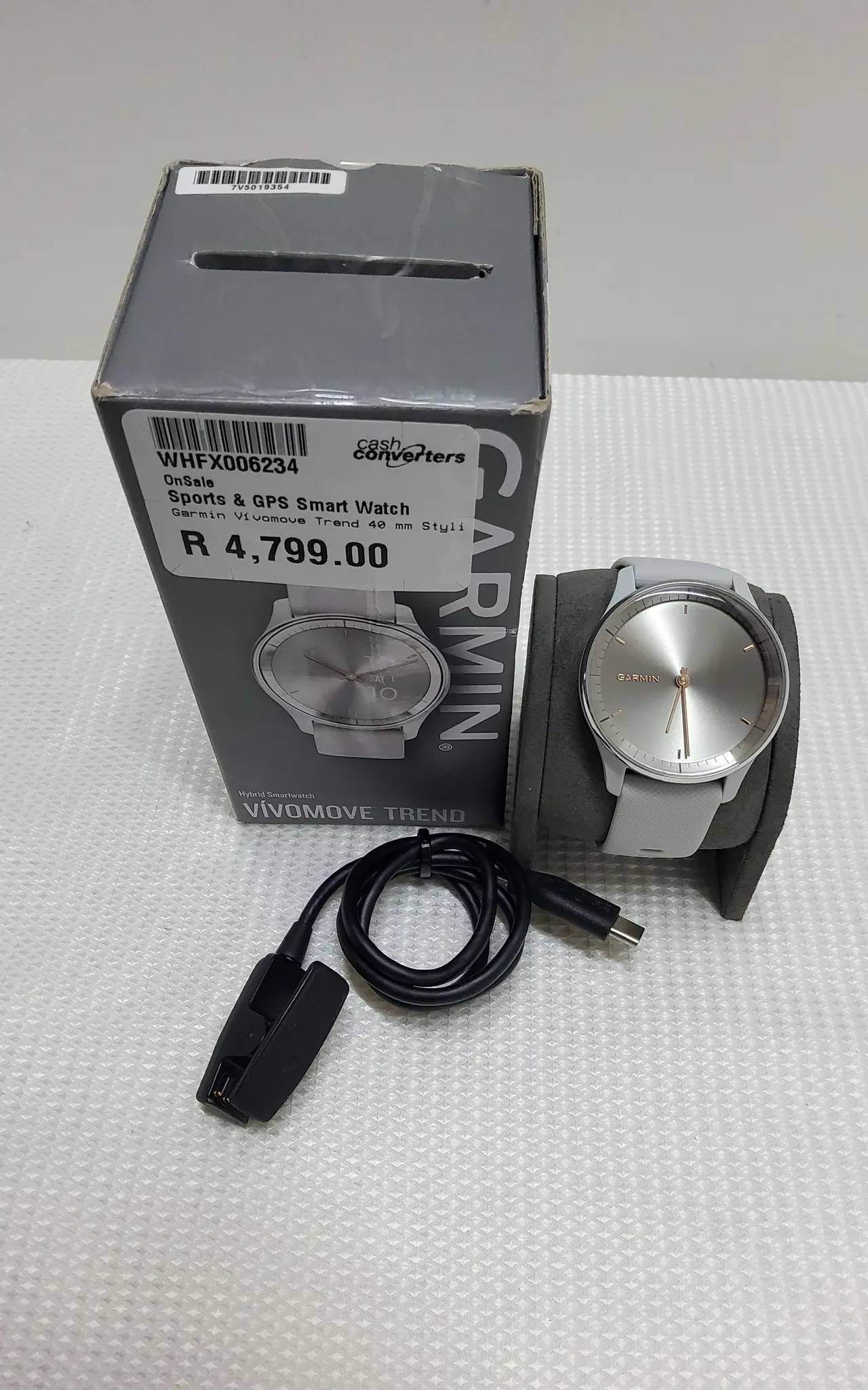 Garmin Vívomove Trend (40 Mm), Stylish Hybrid Smartwatch - Cash Converters