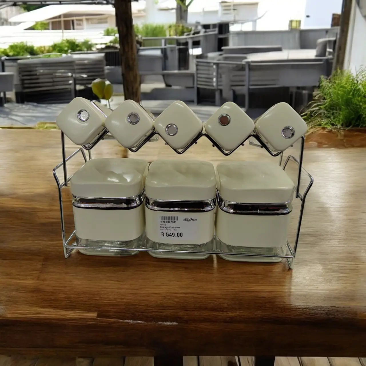 8Pcs Storage Containers - Cash Converters