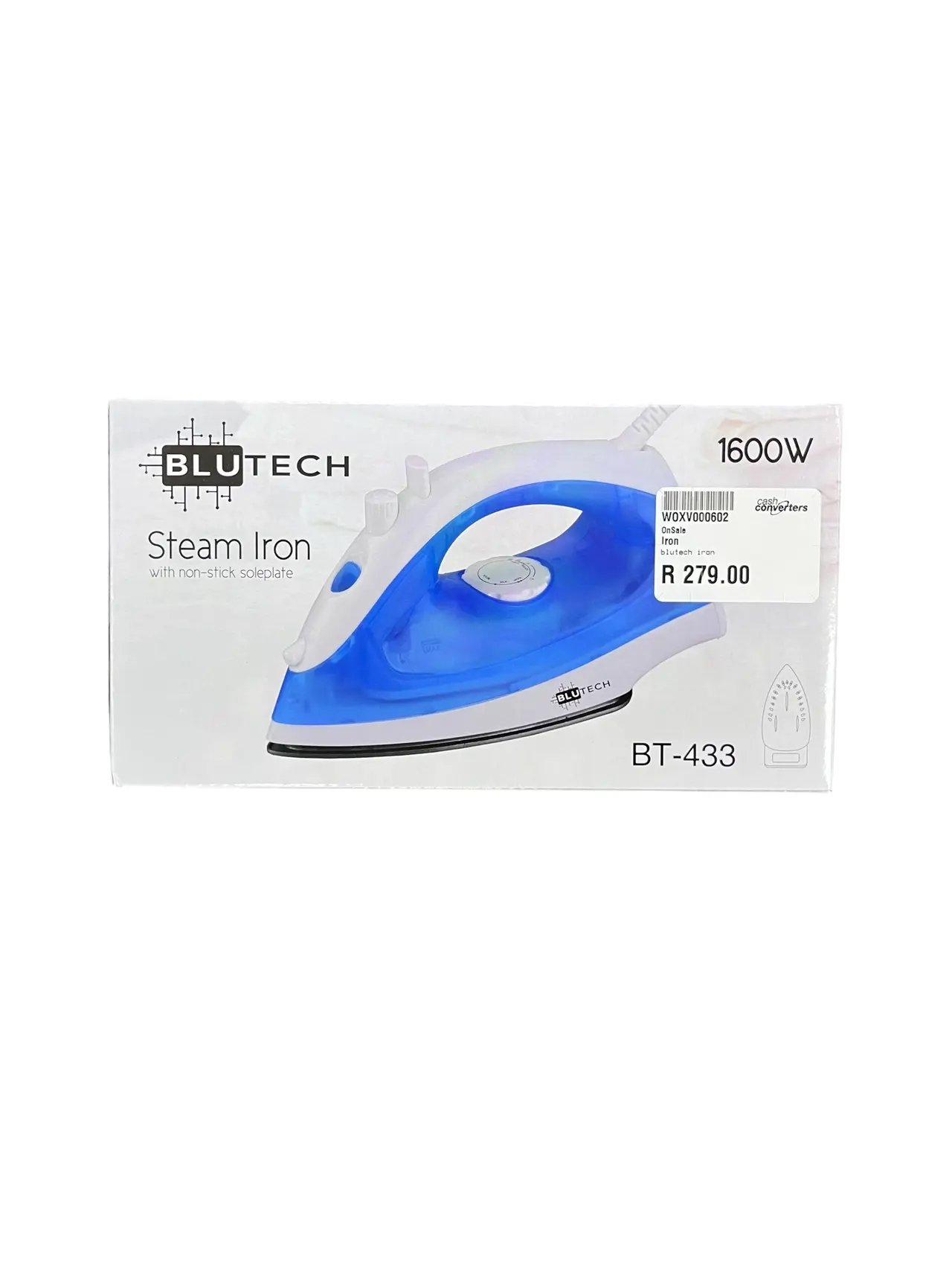 Blutech Bt-433 Steam Iron - Cash Converters
