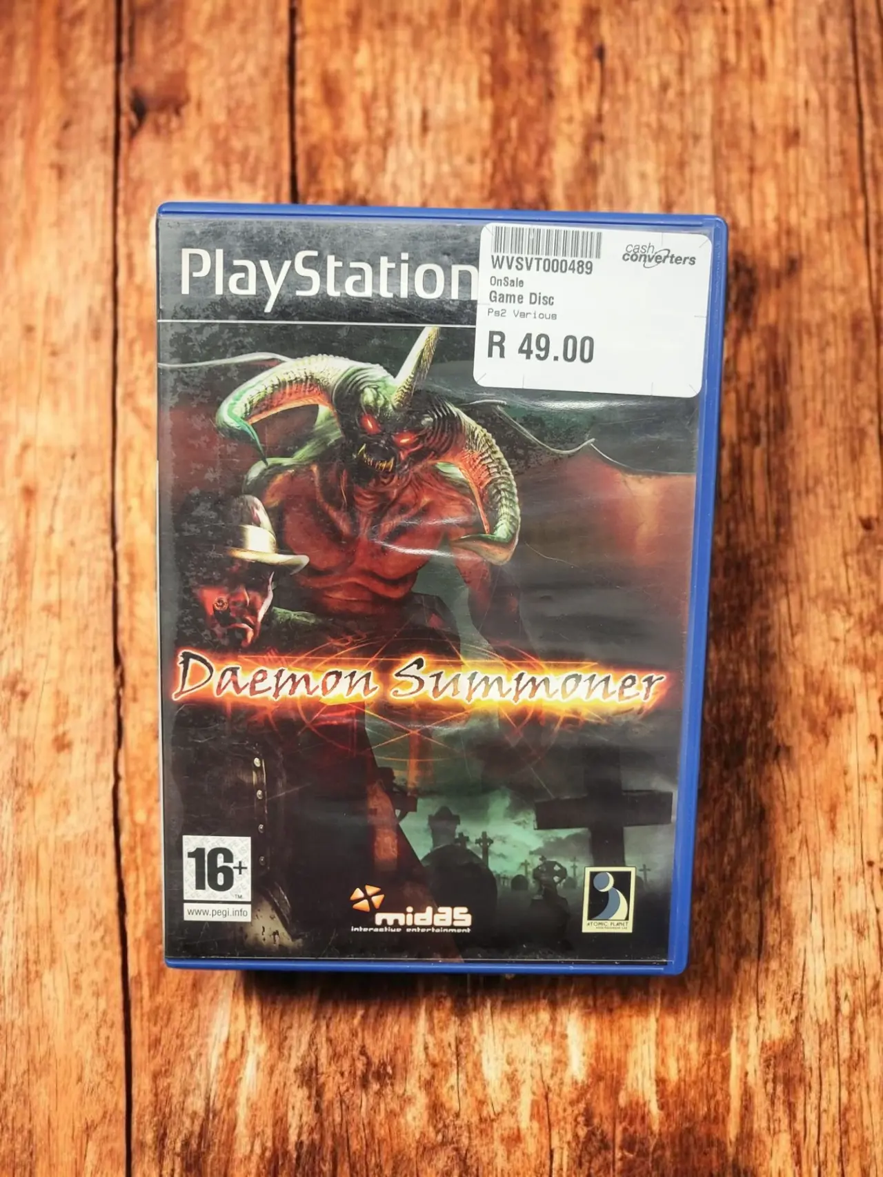 Ps2 Game Disc Demon Summoner - Cash Converters