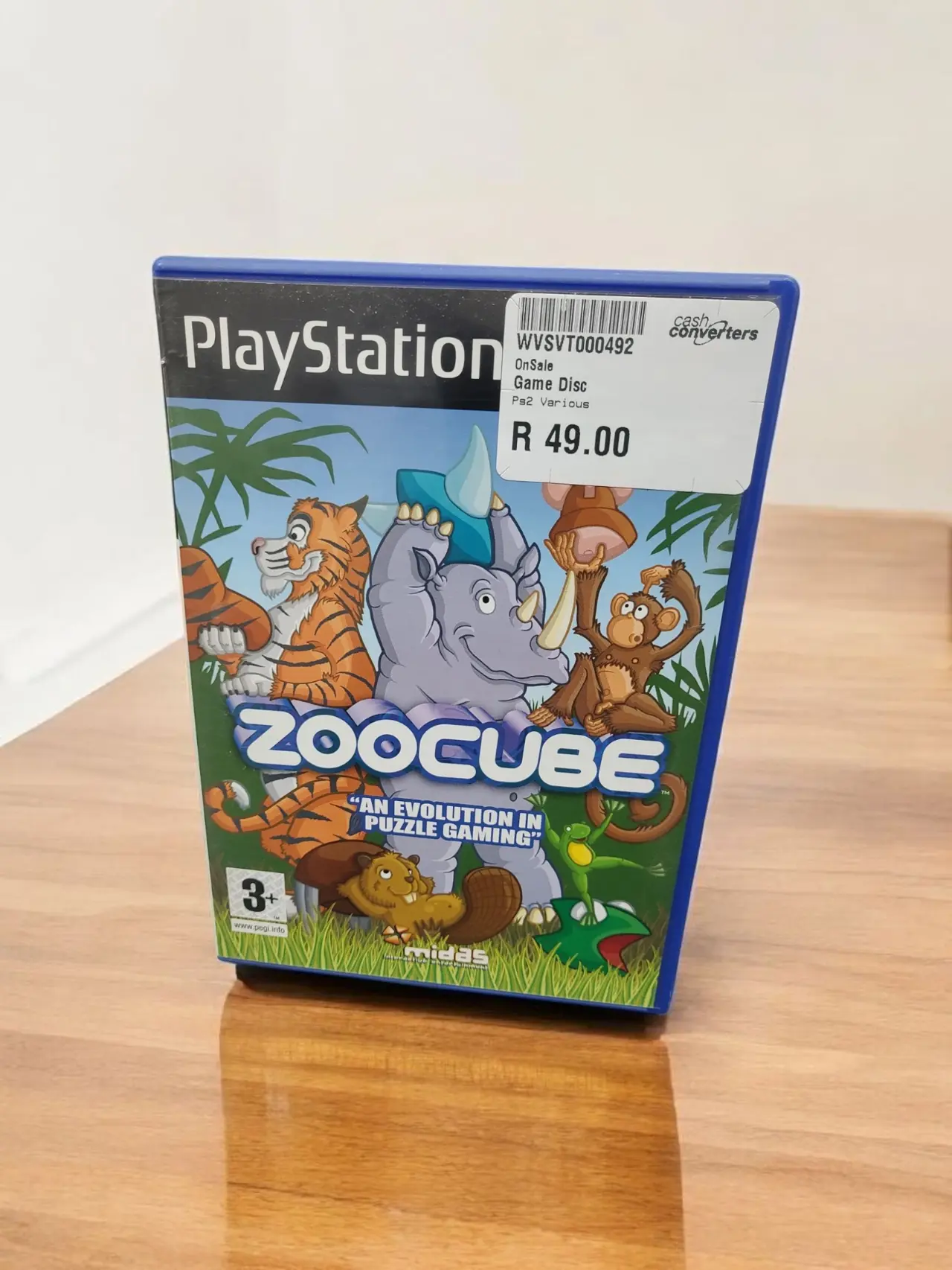 Ps2 Game Disc Zoocube - Cash Converters