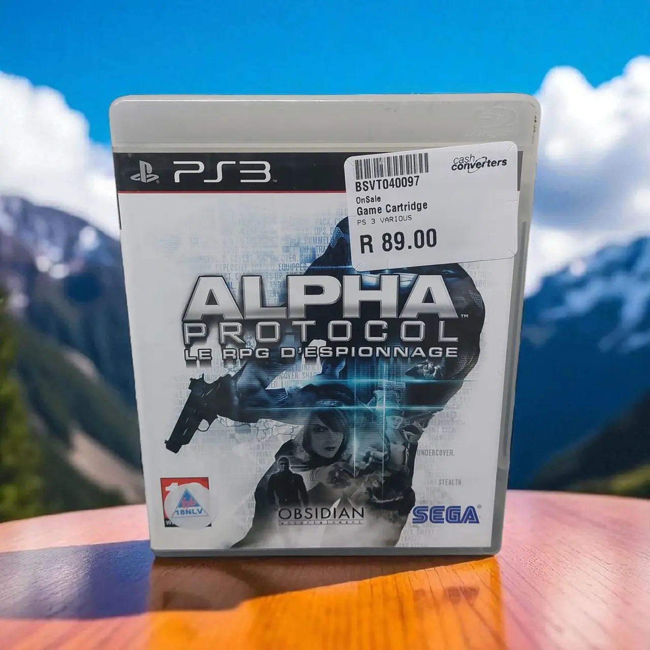 Sony Ps3 Game Disc Alpha Protocol Le Rpg D'espionnage - Cash Converters