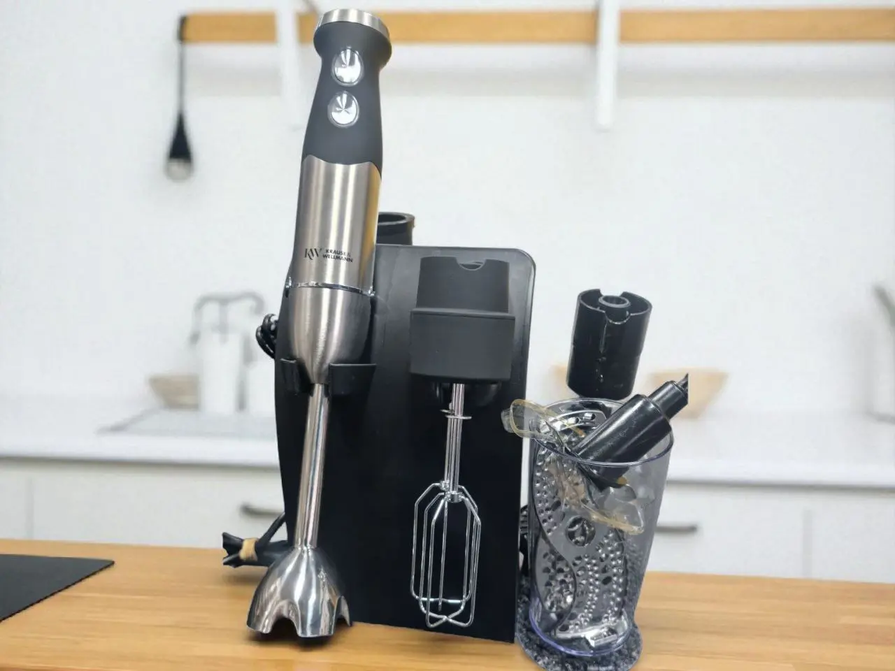 Krause & Wellmann 9 Pcs Deluxe Kitchen Master Hand Blender Set - Cash ...