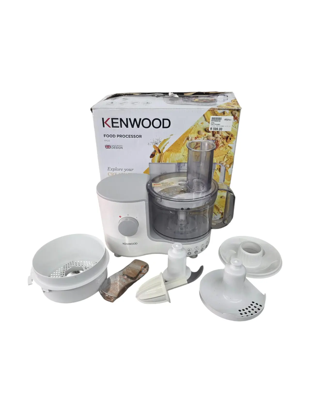 Kenwood Fp120 Compact Food Processor – Fp120 - Cash Converters