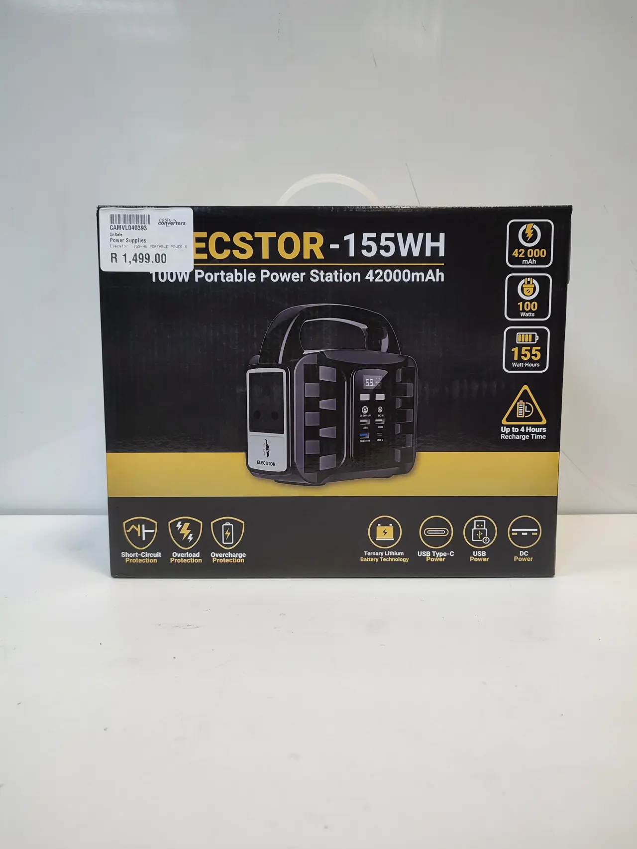 Elecstor-155Wh 100W Portable Power Station - Cash Converters