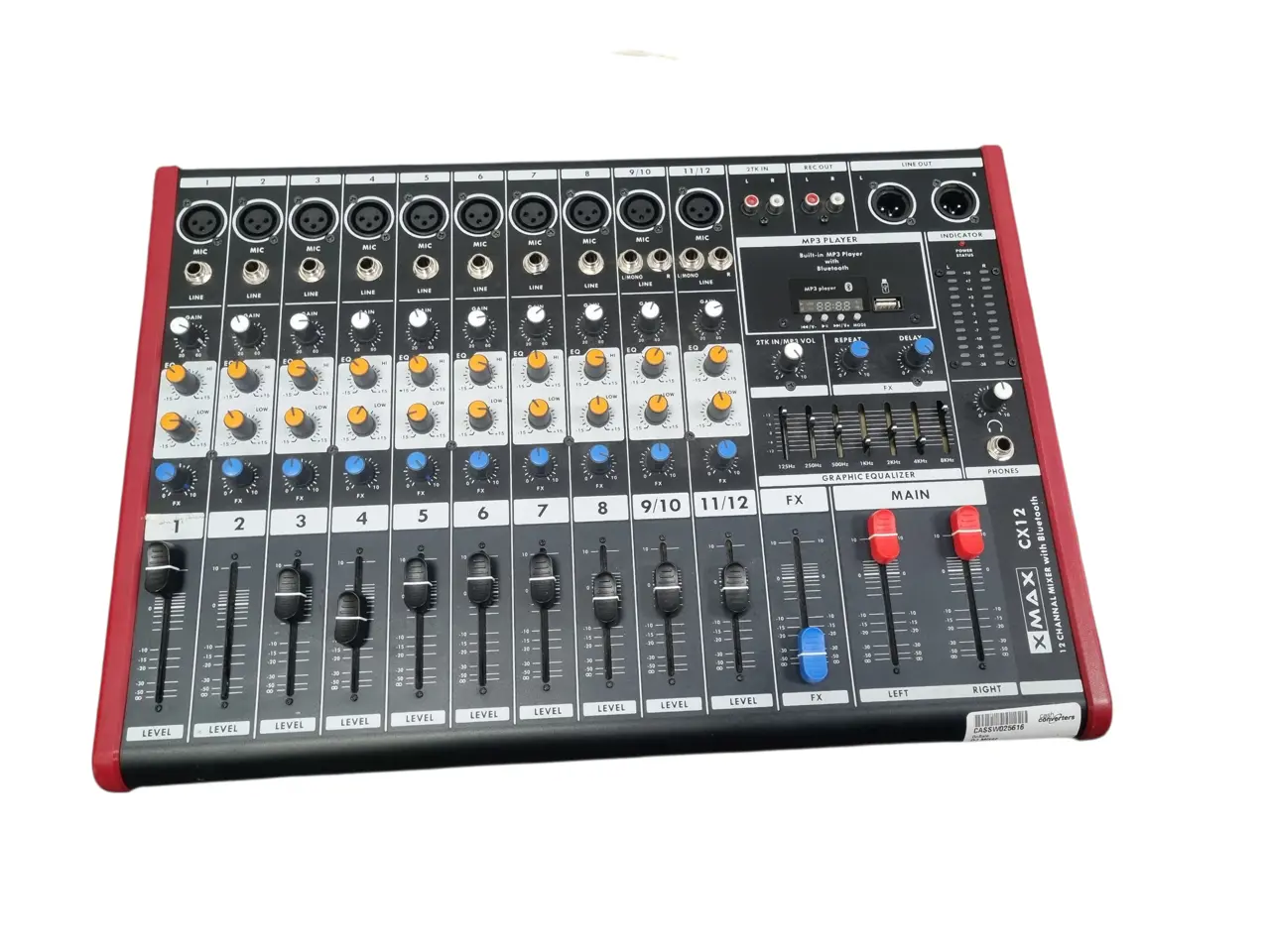 Xmax Cx 12 Ch Mixer Dj Mixer - Cash Converters