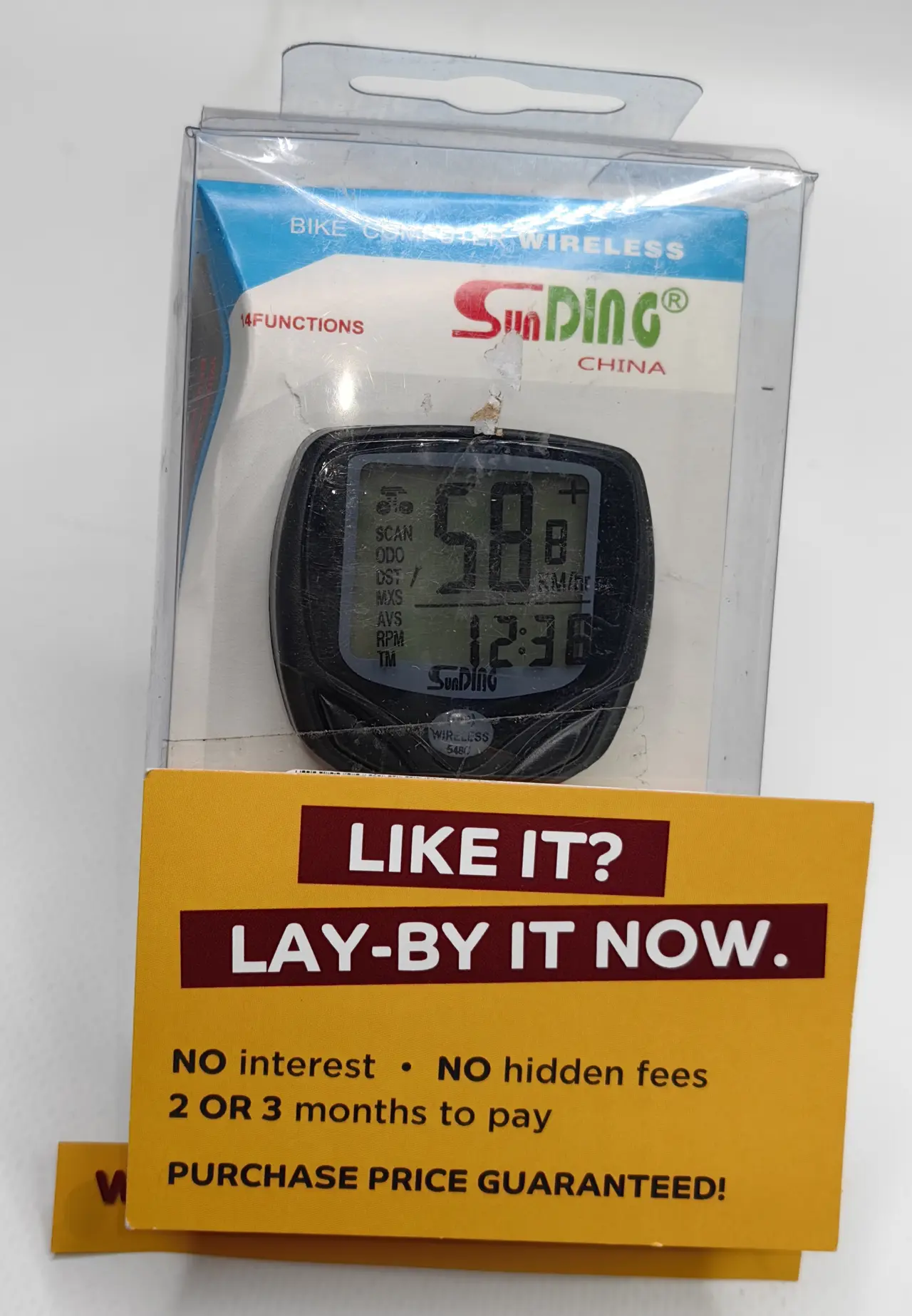 Sd-548C Wireless Bicycle Console Computer With 14 Functions Sounding, Bike Computer - Cash ...