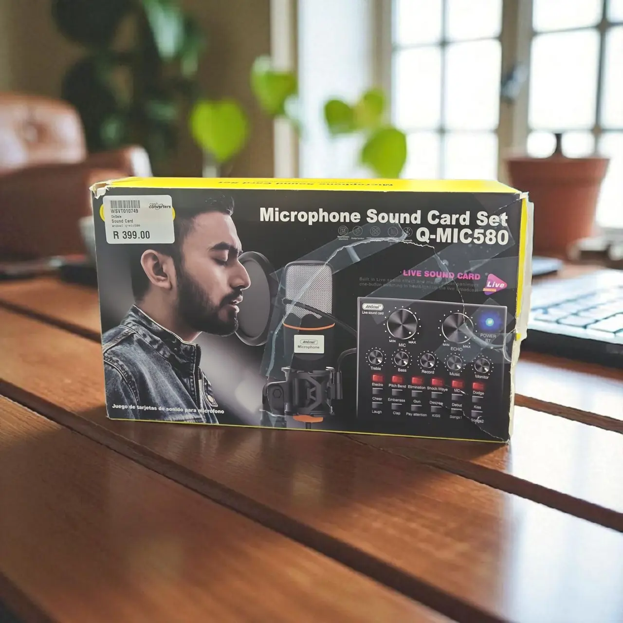 Andowl Sound Card Set Q-Mic580 - Cash Converters