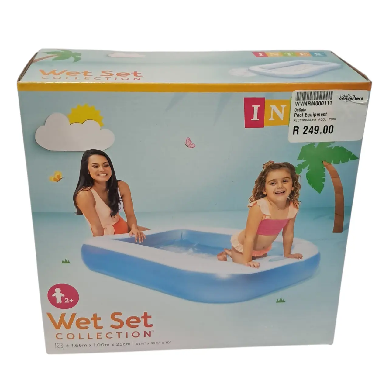 Intex Wet Set Collection Rectangular Inflatable Pool New!! - Cash ...