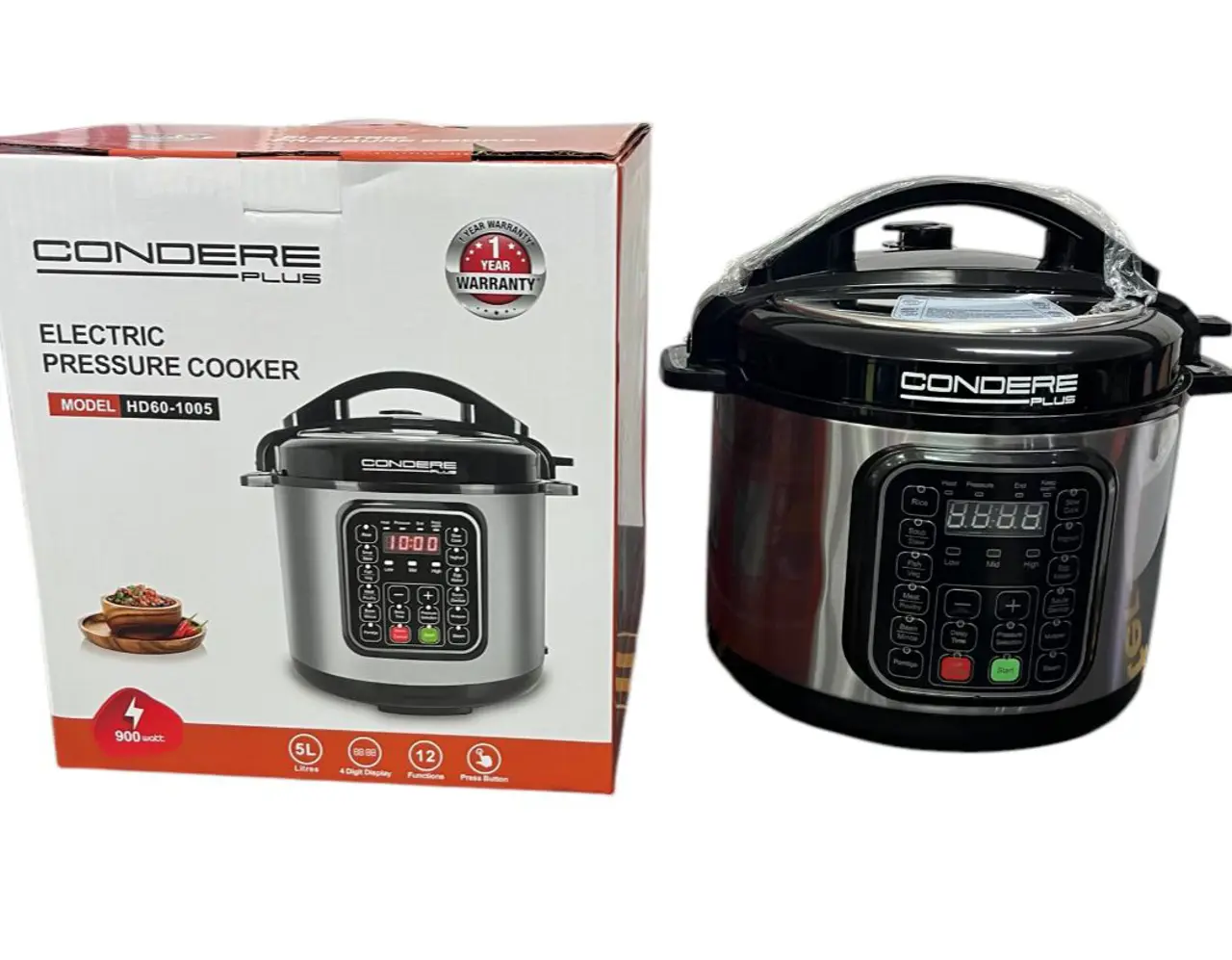 Condere Pressure Cooker Hd60-1005 900W 5 L - Cash Converters