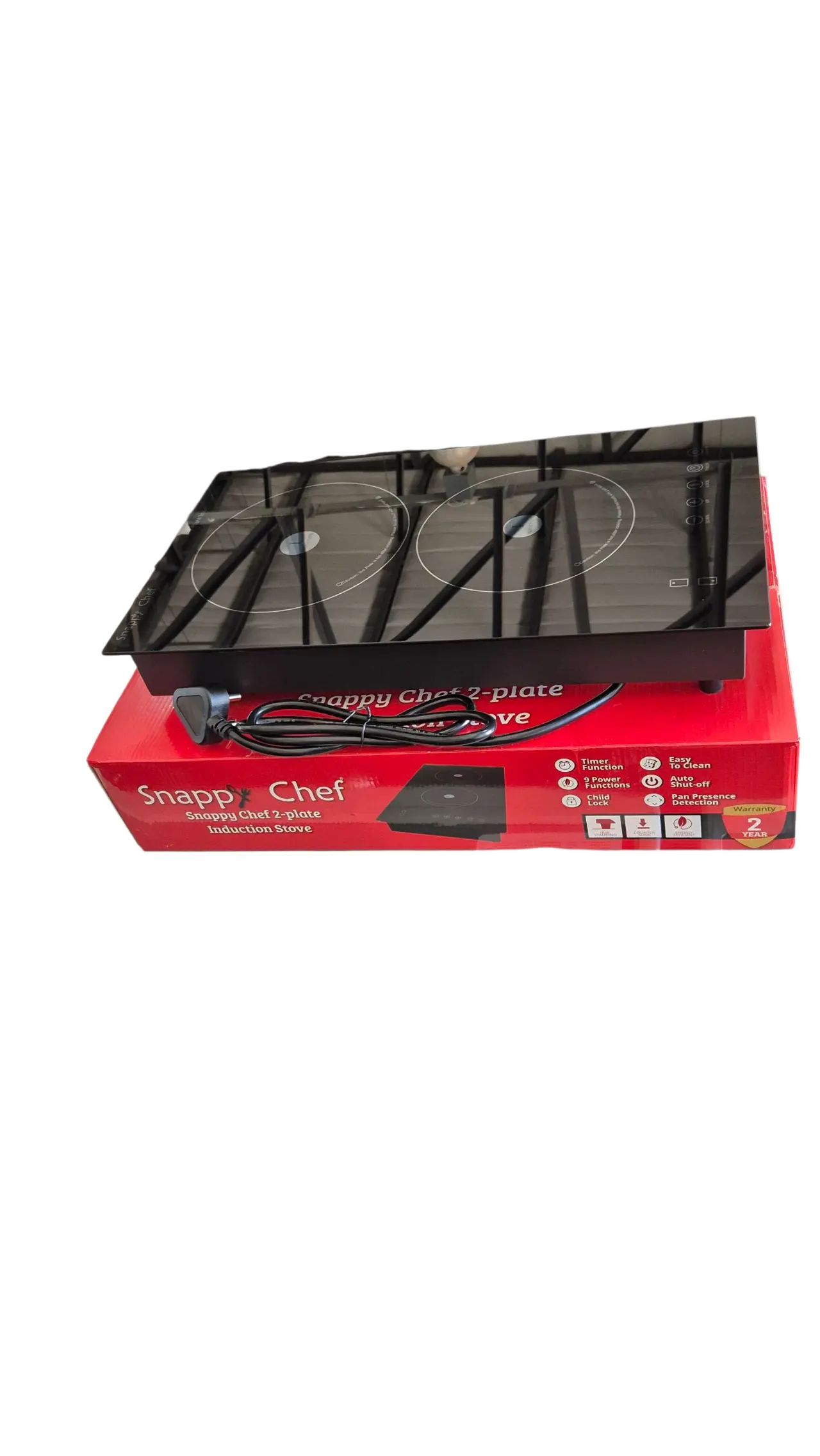 Snappy Chef Snappychef 2-Plate Induction Stove - Cash Converters