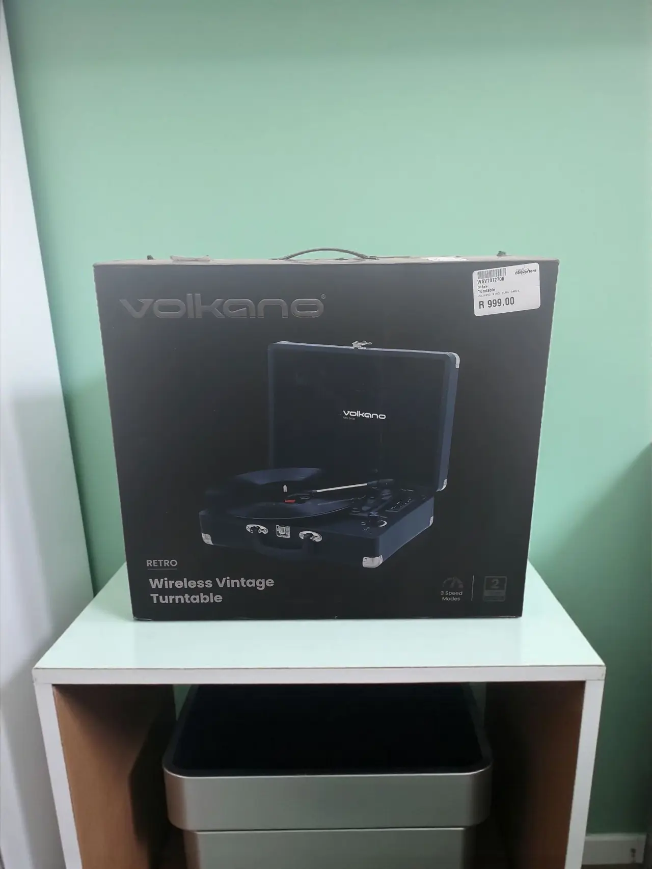 Volkano Retro Wireless Vintage Turntable - Cash Converters