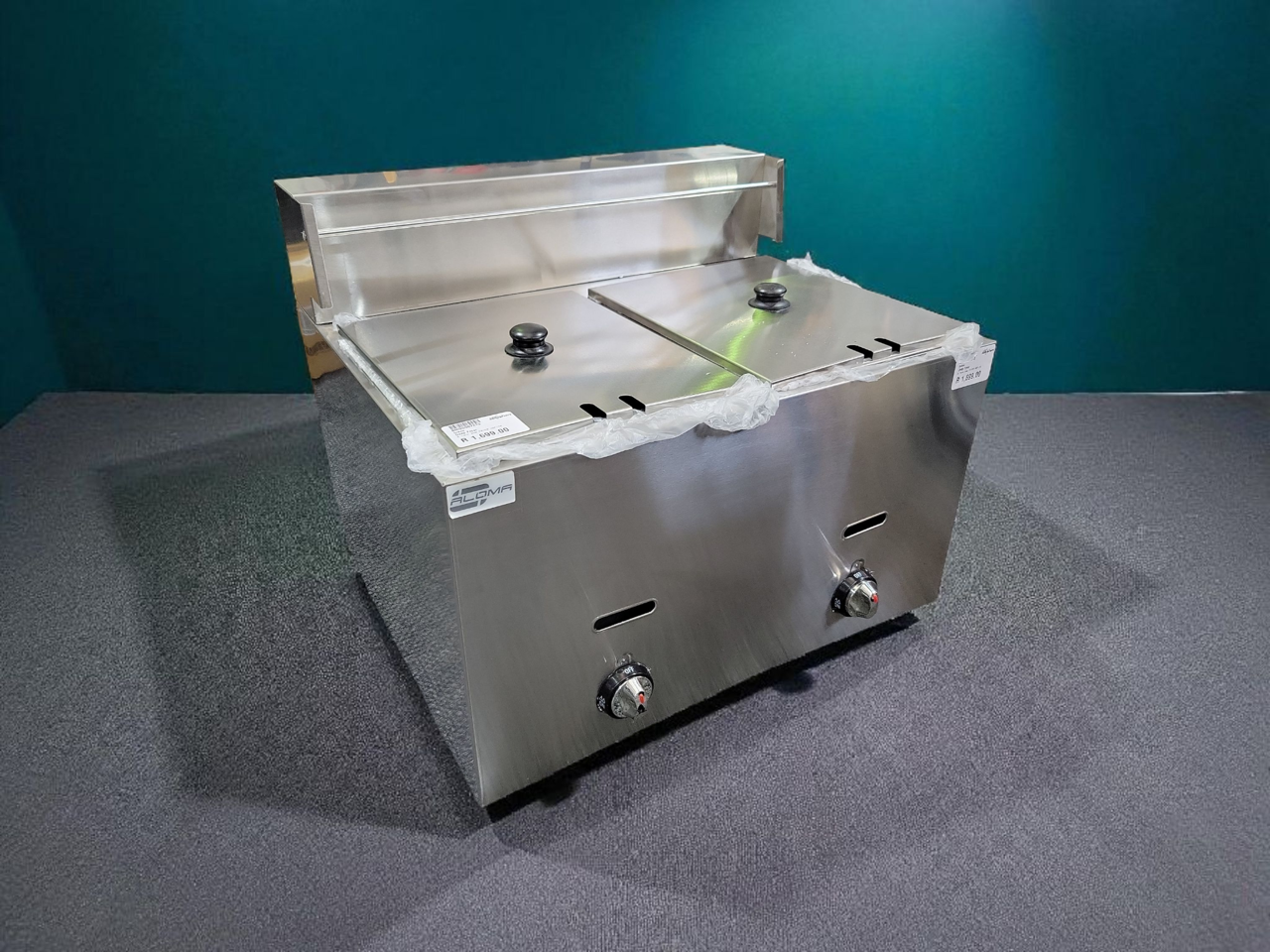 2 Tank Gas Fryer Hgf-72 Deep Fryer - Cash Converters