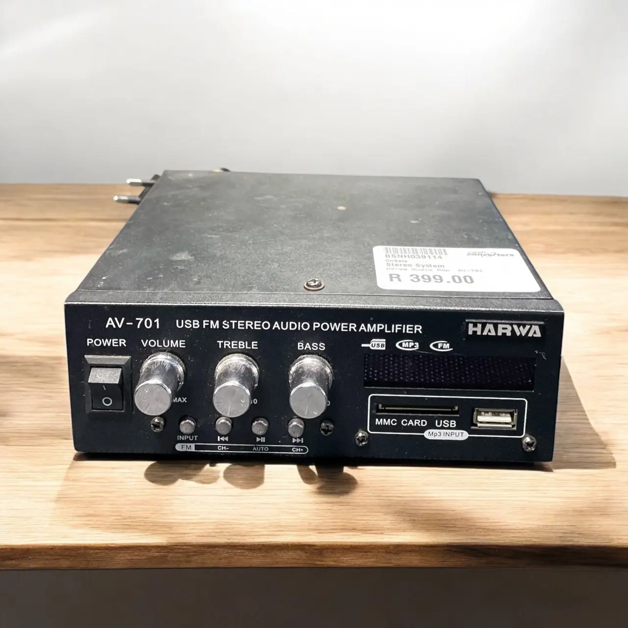 Harwa Audio Amp Av-701 Stereo System - Cash Converters