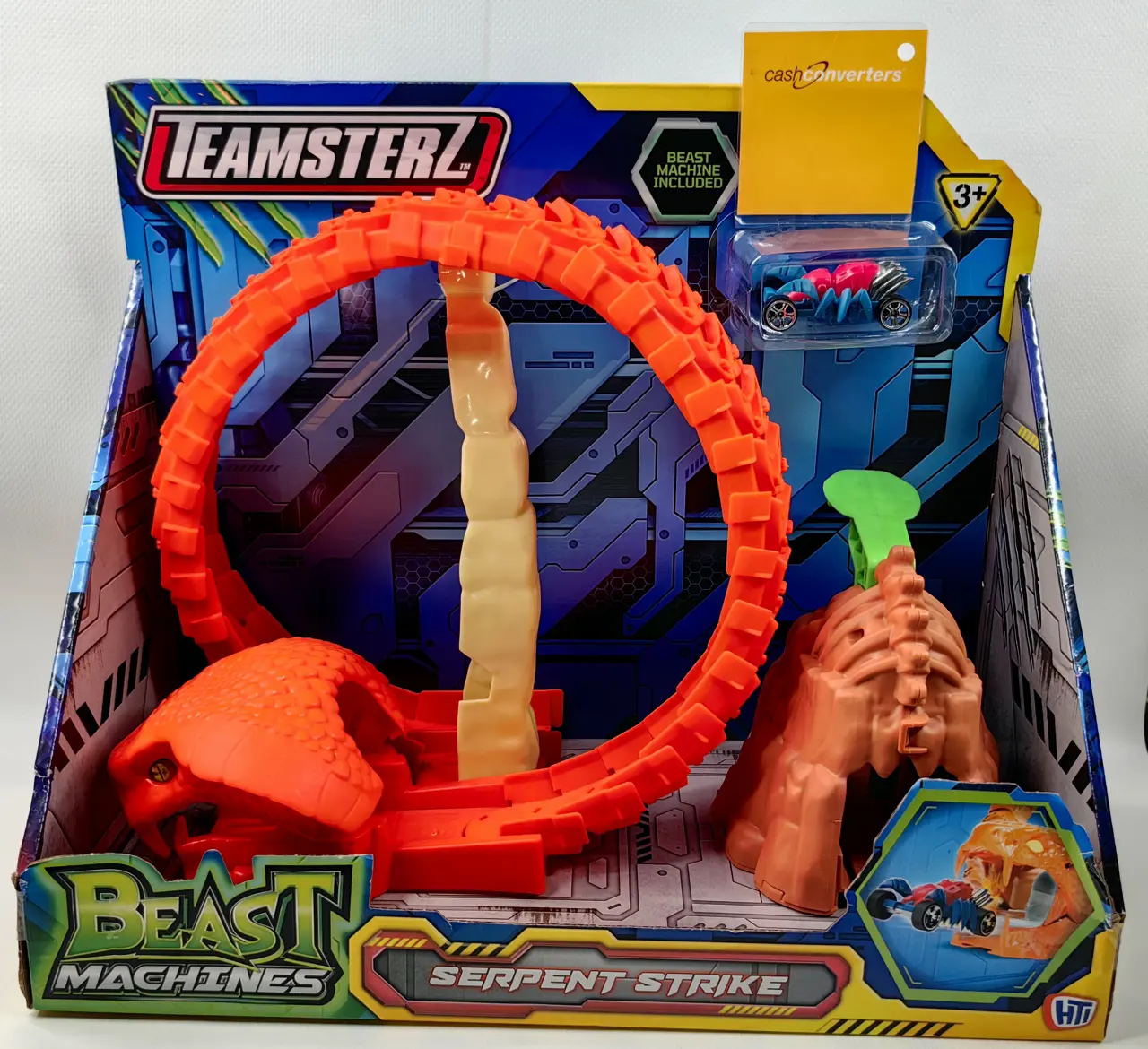 Teamsterz Beast Machines Serpent Strike With 1 Car - Cash Converters