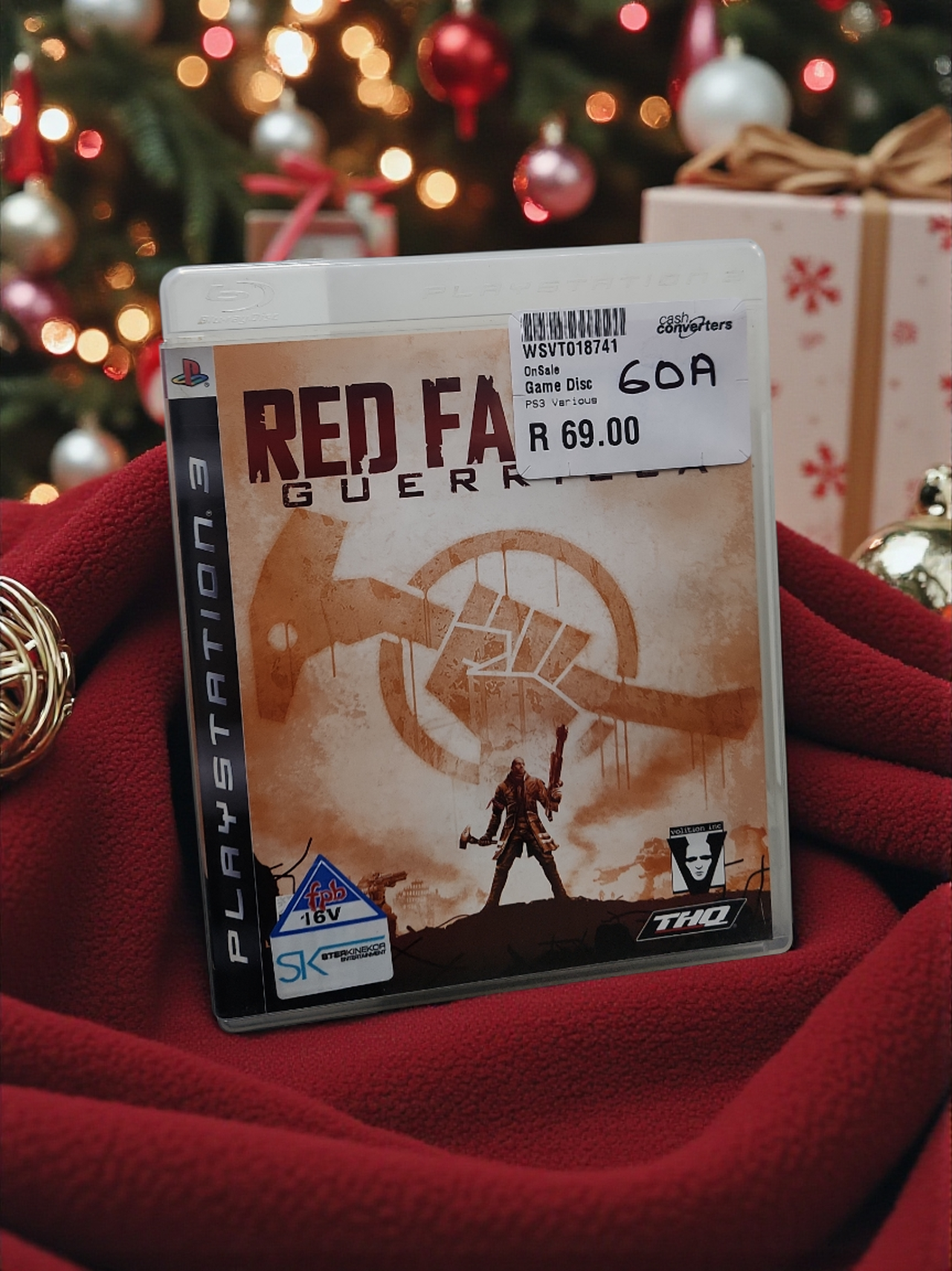 Sony Ps3 Game Disk Red Faction Guerrilla - Cash Converters