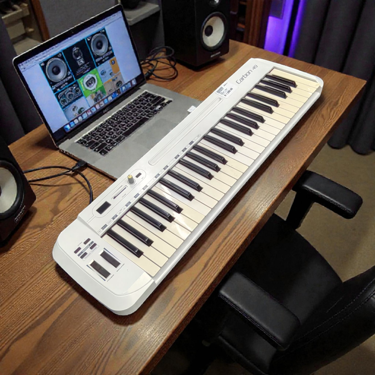 Samson Carbon 49 Usb Midi Controller | 49 Velocity-Sensitive Keys ...