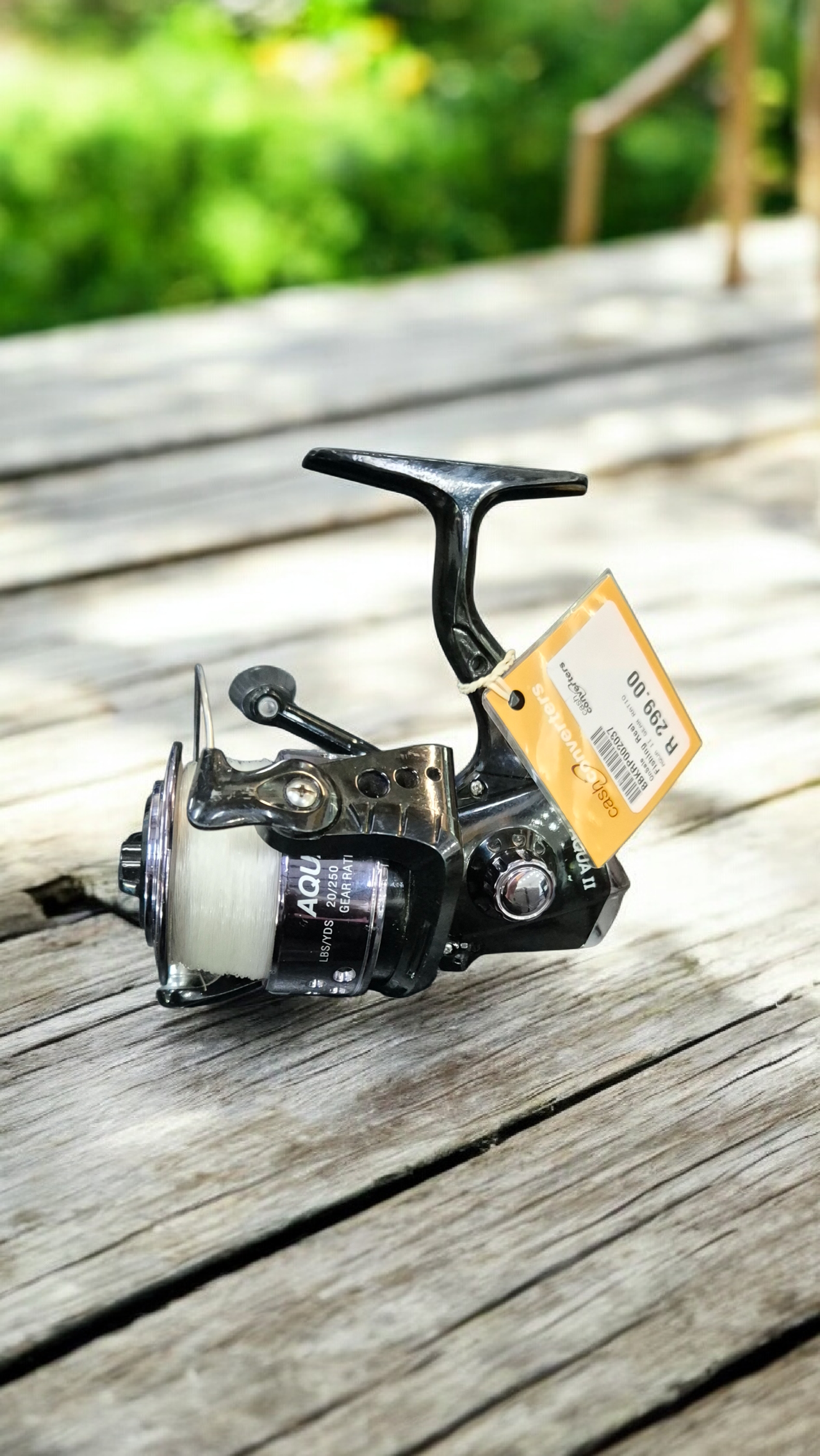 Kingfisher Aqua Spinning Reel With White Line - Cash Converters
