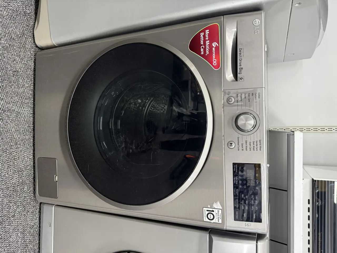 Lg Fh4u2tnp8s Front Loader Washing Machine (Store Collection) - Cash ...