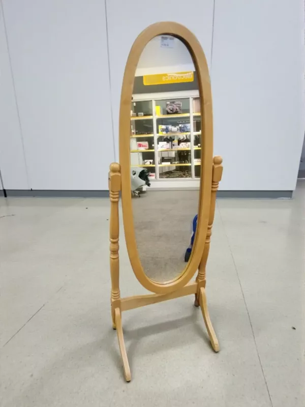 Yellow Wood Mirror - Cash Converters