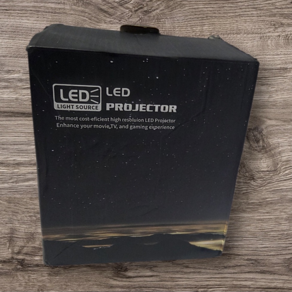 Generic Portable Smart Led Projector Hy300 With Remote Control - Cash ...