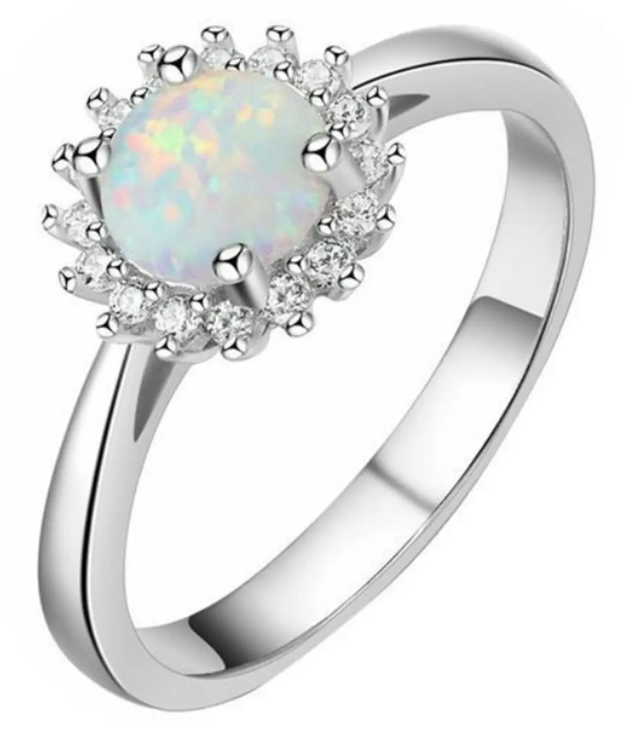 Classic White Opal Ring 3427 - Cash Converters