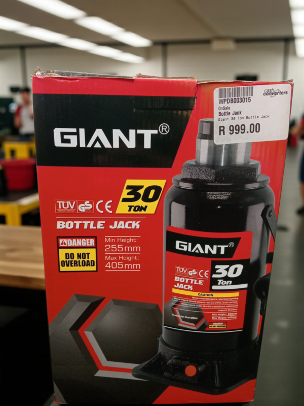 Giant 30 Ton Bottle Jack - Cash Converters