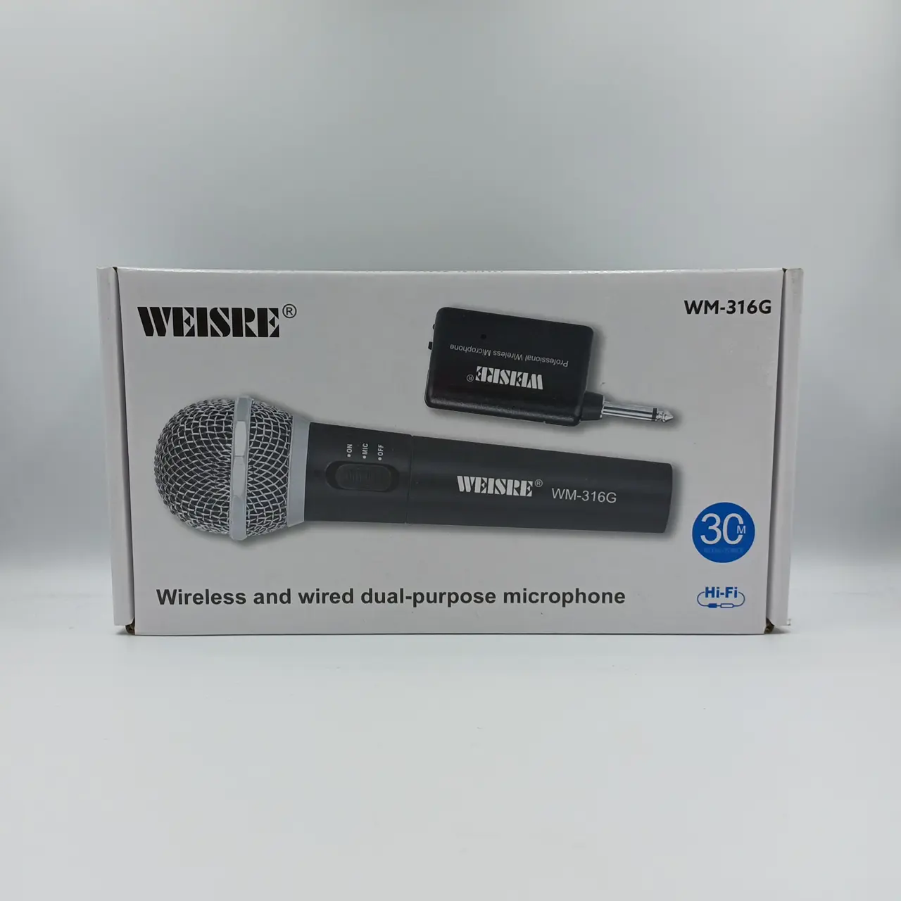 Weisre Wm-316G Wireless Dual Purpose Microphone - Cash Converters